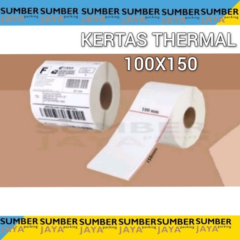 Jual Kertas Cetak Resi Roll Label Thermal isi 500 | Shopee Indonesia