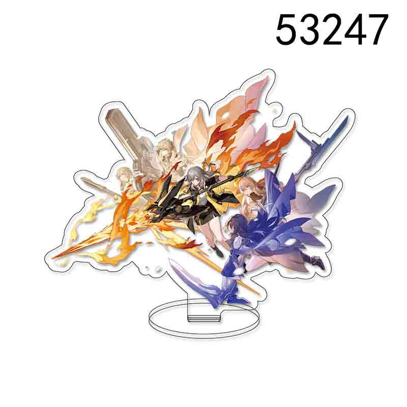Jual Standee Akrilik Honkai Star Rail Kafka Dan Heng Seele Silver Wolf ...