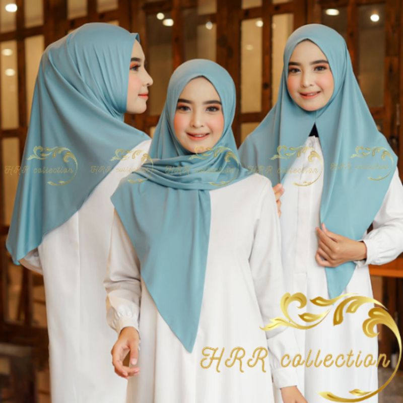 Jual 𝙃𝙍𝙍 𝘾𝙊𝙇𝙇𝙀𝘾𝙏𝙄𝙊𝙉 HIJAB INSTAN SEGITIGA INSTAN JERSEY / JILBAB ...