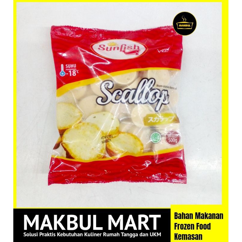 Jual Sunfish Scallop 500gr | Shopee Indonesia