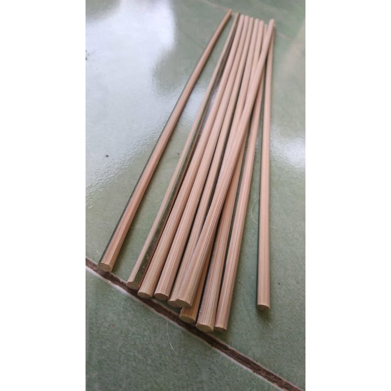 Jual Stik bambu ajir layangan panjang 100cm diameter 6mm 20 batang ...