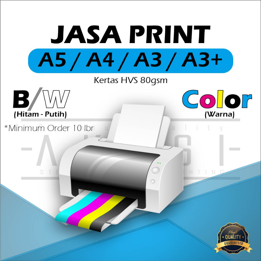 Jual Jasa Print Dokumen & Gambar Kertas HVS A4/A3/A3+ | Shopee Indonesia