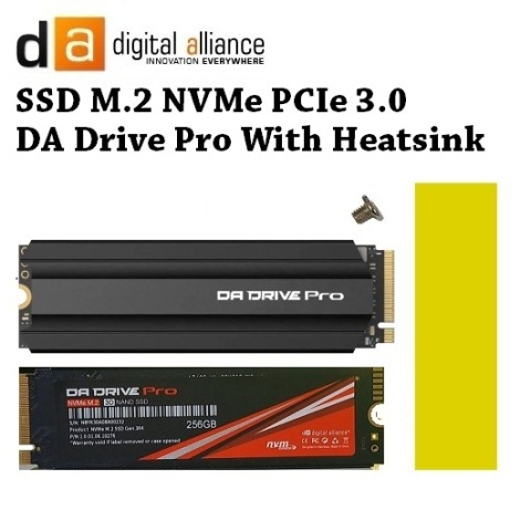 Jual Digital Alliance SSD M.2 NVMe PCIe 3.0 512GB DA Drive Pro With ...