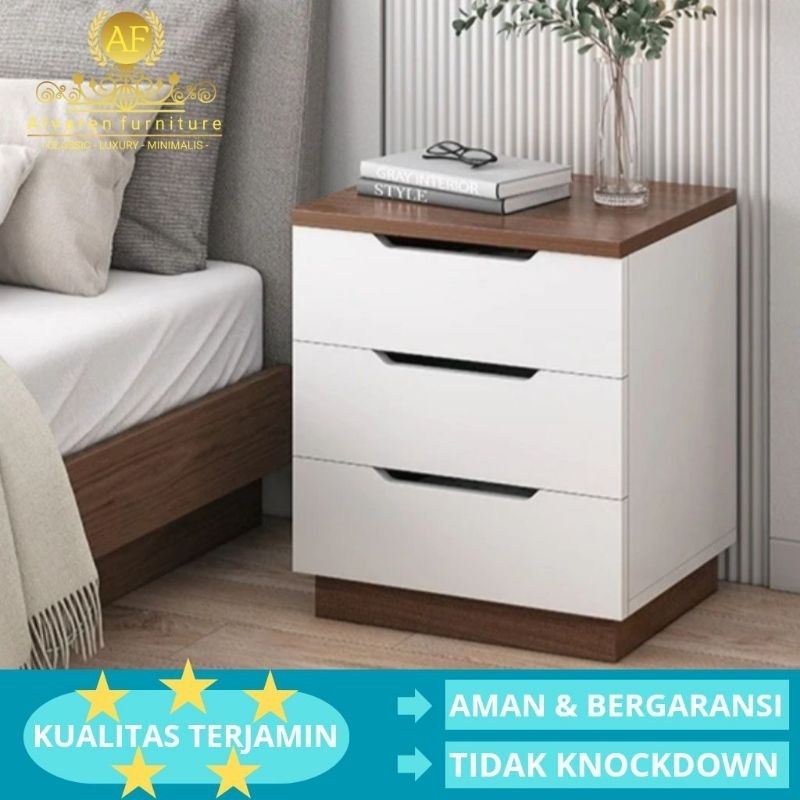 Jual Bedside Table Meja Nakas Minimalis Modern Meja Hias Sudut Tamu ...