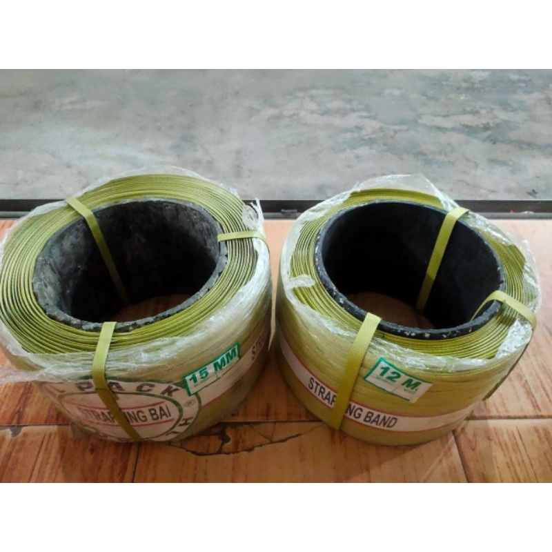 Jual Tali Strapping Band Tali Packing TalliKlem ,12mm,15mm | Shopee ...