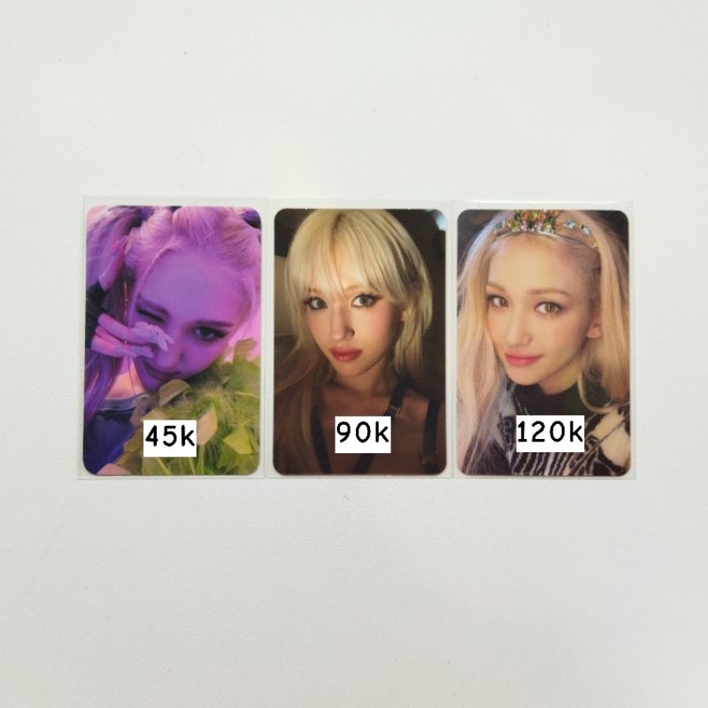 Jual [READY STOCK] PC PHOTOCARD JEON SOMI ALBUM GAME PLAN RED VER XOXO ...