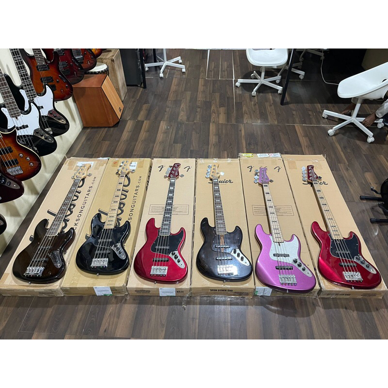 Jual Bass Listrik/Elektrik model jazz 5 string | Shopee Indonesia