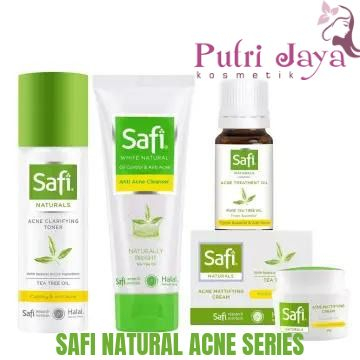Jual SAFI Natural Acne Series/Cleanser/Toner/Moist (Jerawat Komedo ...