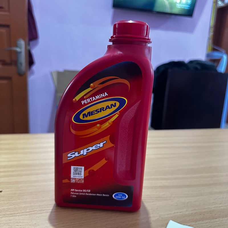 Jual 1 DUS OLI MESRAN 1L 1 dos isi 20 botol | Shopee Indonesia