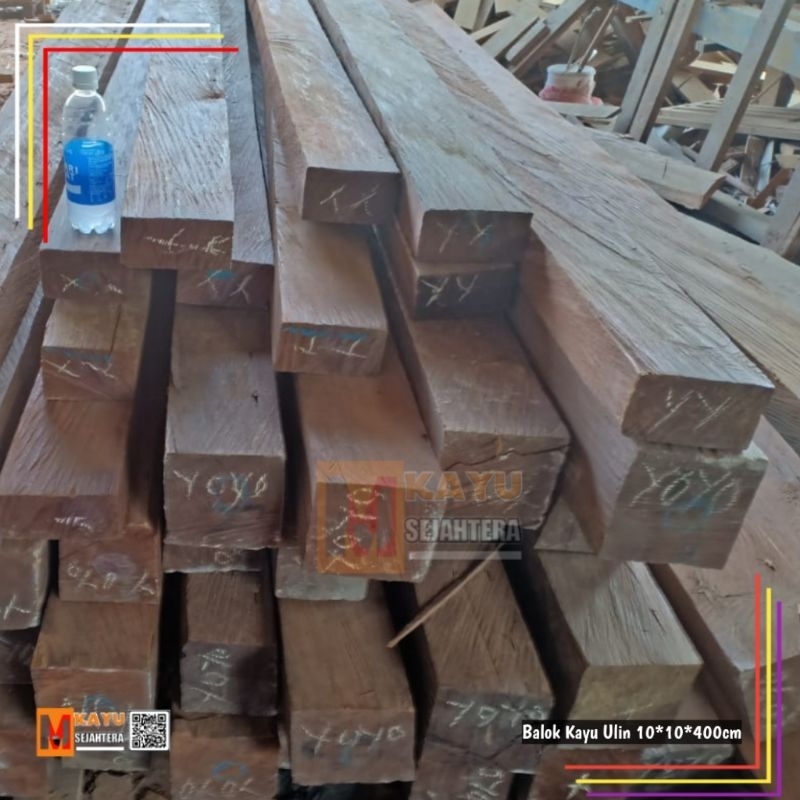 Jual BALOK KAYU ULIN ASLI KALIMANTAN 10 x 10 x 400 Unfinishing | Shopee Indonesia