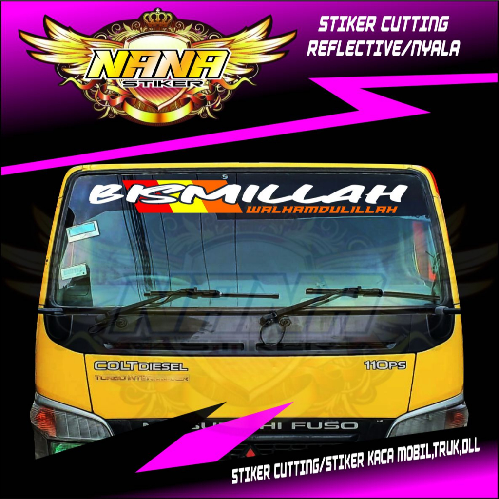 Jual STIKER CUTTING TRUK BISMILLAH,STIKER CUTING HOLOGRAM,STIKER NYALA ... Jual STIKER CUTTING TRUK BISMILLAH,STIKER CUTING HOLOGRAM,STIKER NYALA ...