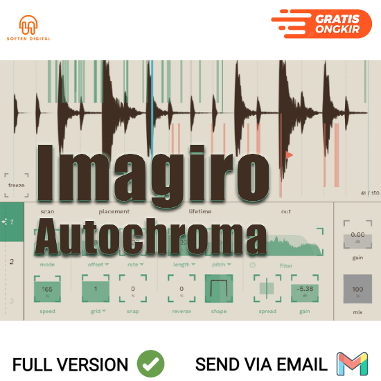 Jual Imagiro Autochroma - VST Plugin drum thickener, a wow filter, a ...