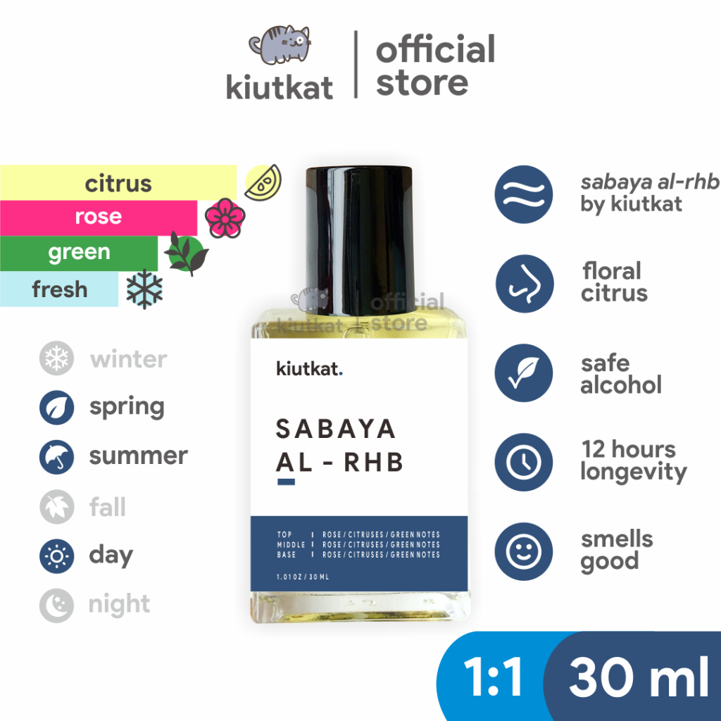 Jual SABAYA AL-RHB by KIUTKAT - Parfum Wanita Original Isi 30ml ...
