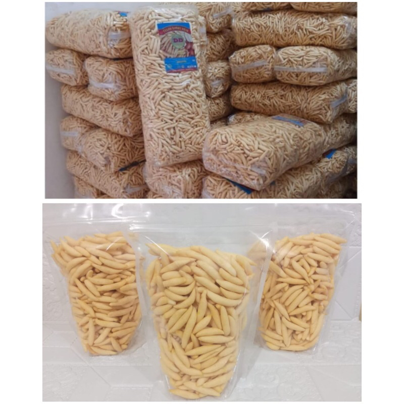 Jual Gabus keju kemasan pouch dan bal (ukuran 150gram dan 2kg) | Shopee ...