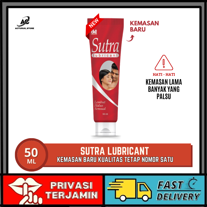 Jual Sutra Lubricant 50 ML / Pelumas / Sutra Lubricant Gel / BISA BAYAR ...