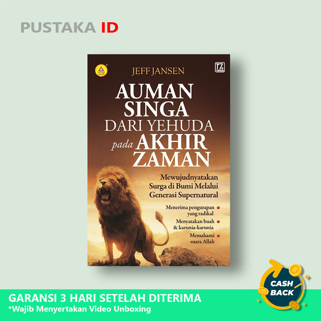 Jual Buku Auman Singa Dari Yehuda Pada Akhir Zaman - Original | Shopee ...