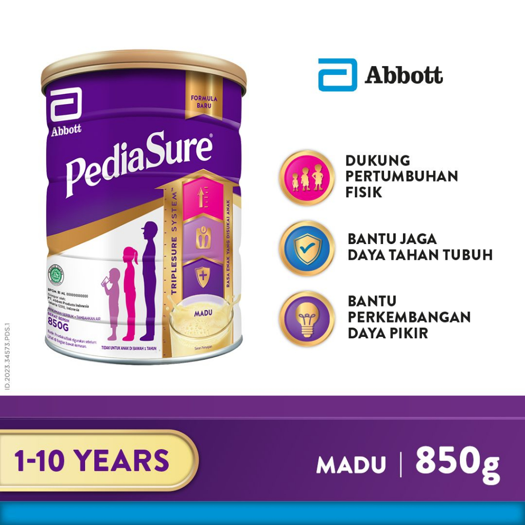 Jual PEDIASURE Madu 850g - Susu Pertumbuhan Anak Usia 1 - 10 Tahun | Shopee Indonesia