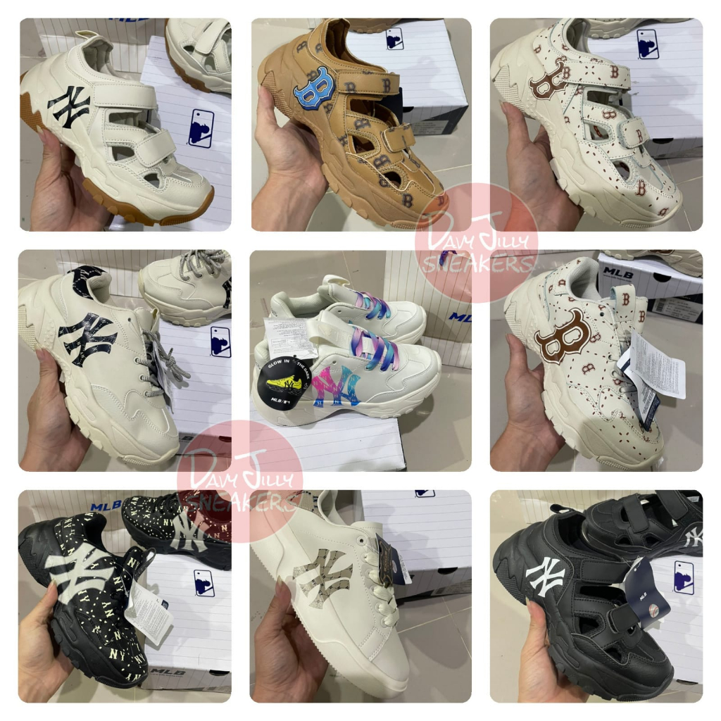 Jual MLB KOREA BIG BALL CHUNKY MASK NEW YORK YANKEES BLACK WHITE BOSTON ...