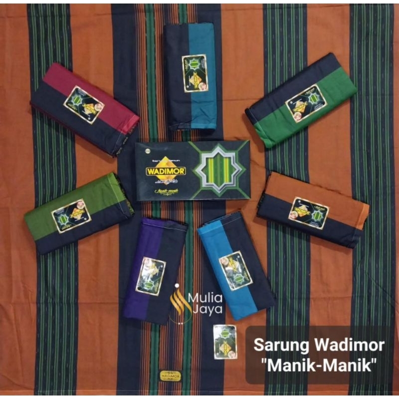 Jual SARUNG TENUN WADIMOR MOTIF MANIK - MANIK SARUNG TENUN KWALITAS ...