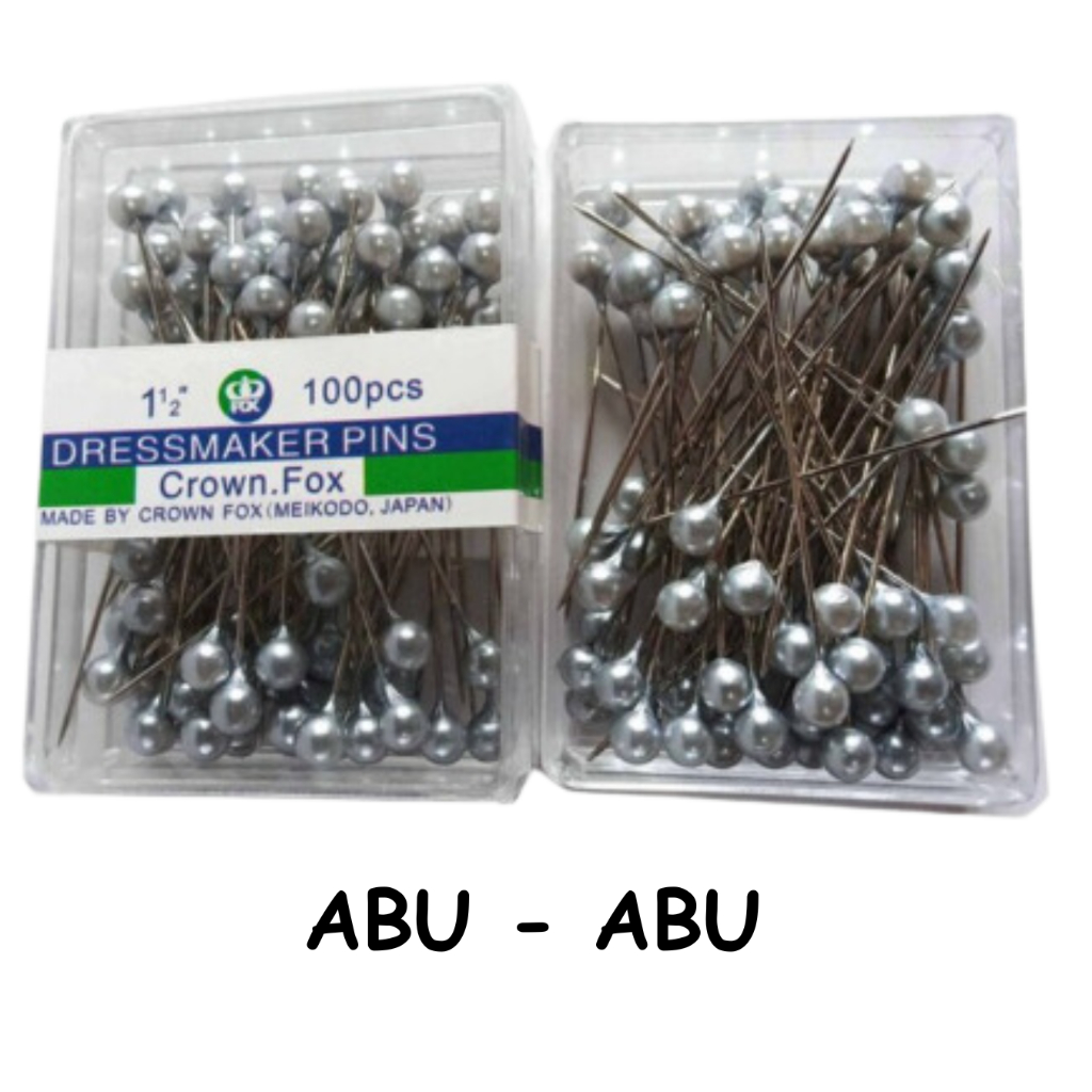 Jual Jarum pentul hijab / jarum pentol / dressmaker pins | Shopee Indonesia