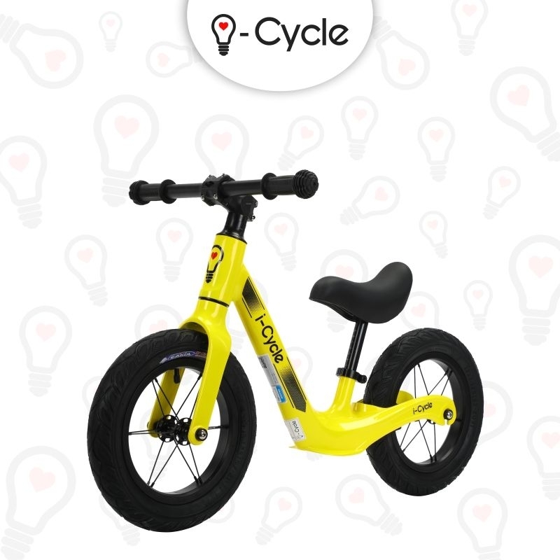 Jual Sepeda Balance bike push bike ICYCLE Stingray Kuning | Shopee ...