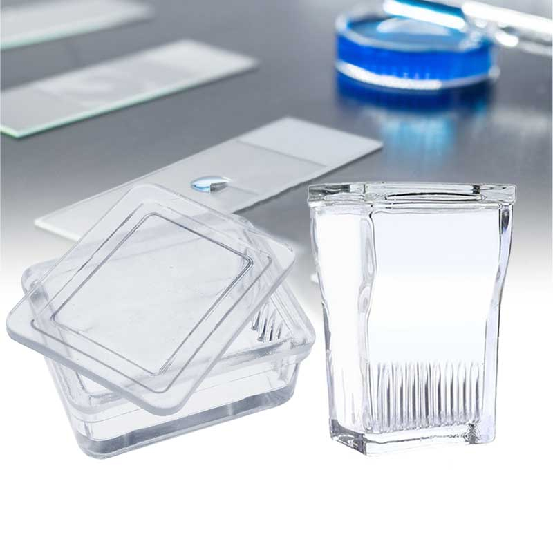 Jual Staining Jar Vertical Berdiri 9 Slides 10 Slides | Shopee Indonesia