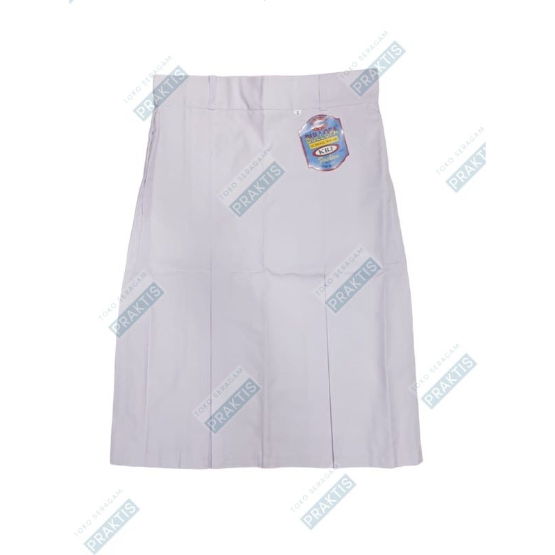 Jual Rok span pendek belah dua SD SMP SMA merk bullofa|Rok span paskibra pendek|seragam sekolah ...