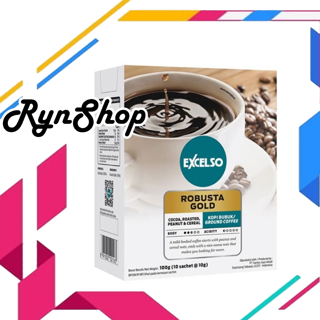 Jual Kopi Excelso Robusta Gold Box 100gr | Shopee Indonesia