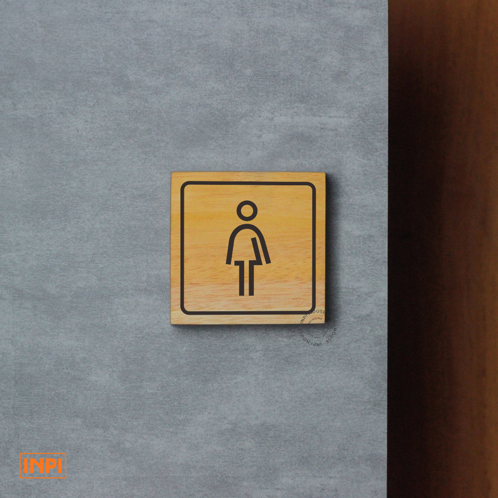 Jual womens toilet sign system - signage toilet wanita - wall sign ...