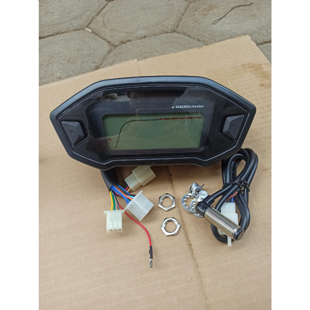 Jual SPEEDOMETER digital Rx 3, Zx1000, cb 5000, monkey spedo spedometer koso Rx3 Impor merk ...