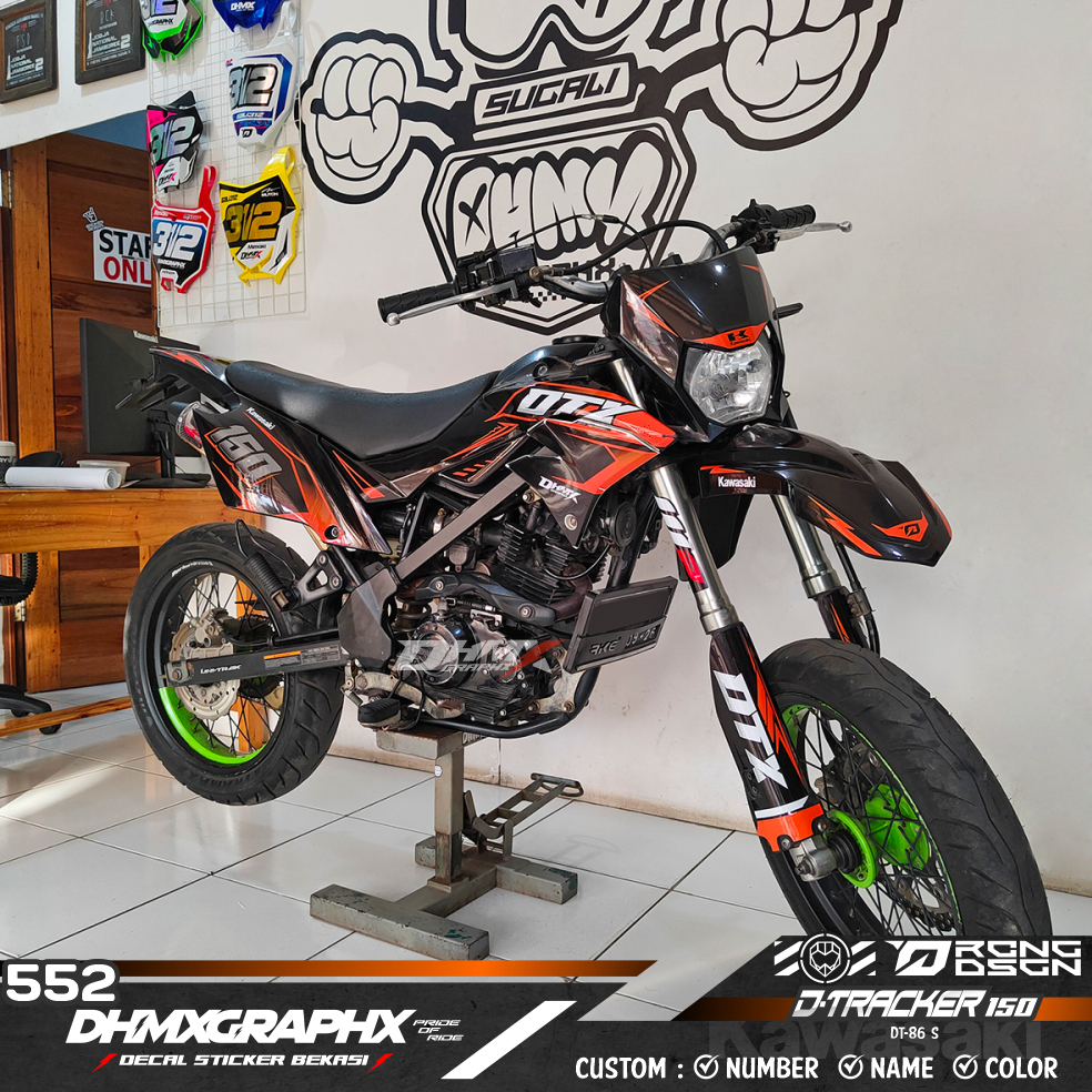 Jual DHMX Decal Sticker D Tracker D-Tracker 150 (DT-86 S) | Shopee ...