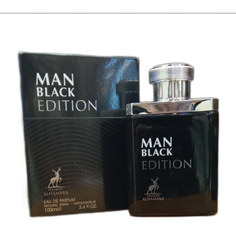 Jual Parfum Man black Edition by Maison Alhambra spray original ...