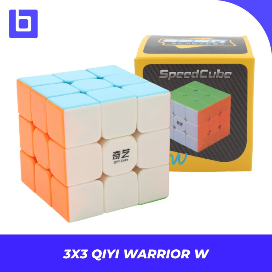 Jual Cube 3x3 - Qiyi Warrior W 3x3 - QiYi 3x3 Warrior W - Qiyi Warrior ...
