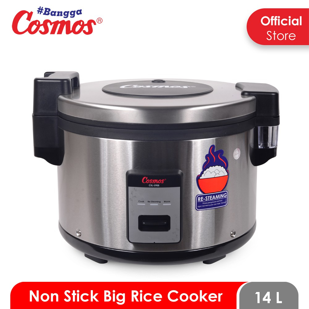 Jual Cosmos CRJ5908 Rice Cooker Jumbo / Magic Com Jumbo 14 Liter ...