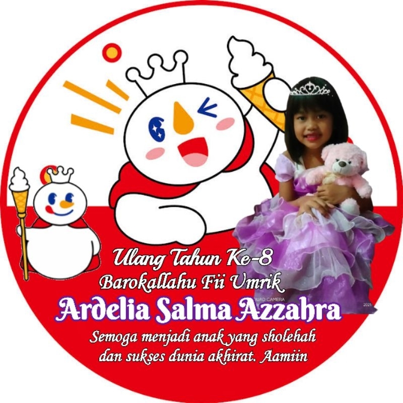 Jual STIKER LABEL BULAT TEMA MIXUE ACARA ULANG TAHUN | Shopee Indonesia