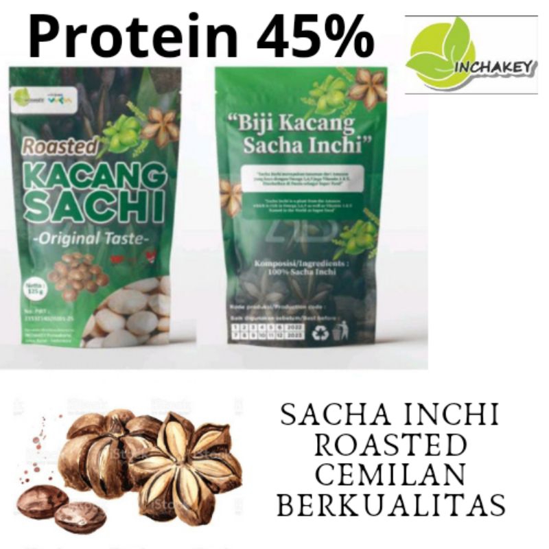 Jual SACHA INCHI Roasted /panggang 125gr | Shopee Indonesia