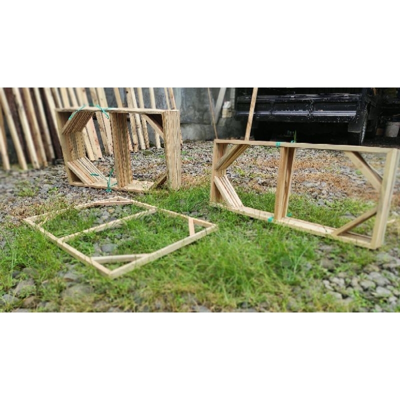 Jual Spanram Kayu Damar Tebal 4cm Ukuran Custom by Request | Shopee ...