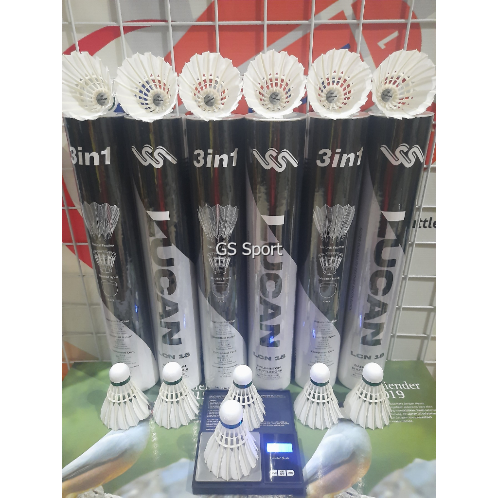 Jual SHUTTLECOCK LUCAN 3IN1 LCN18 | Shopee Indonesia