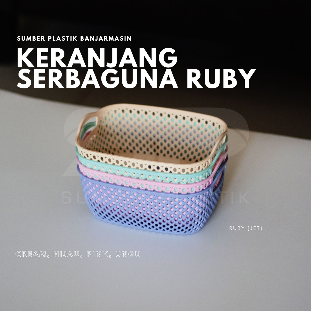 Jual Keranjang Ruby Storage Box Organizer Kotak Tempat Penyimpanan ...