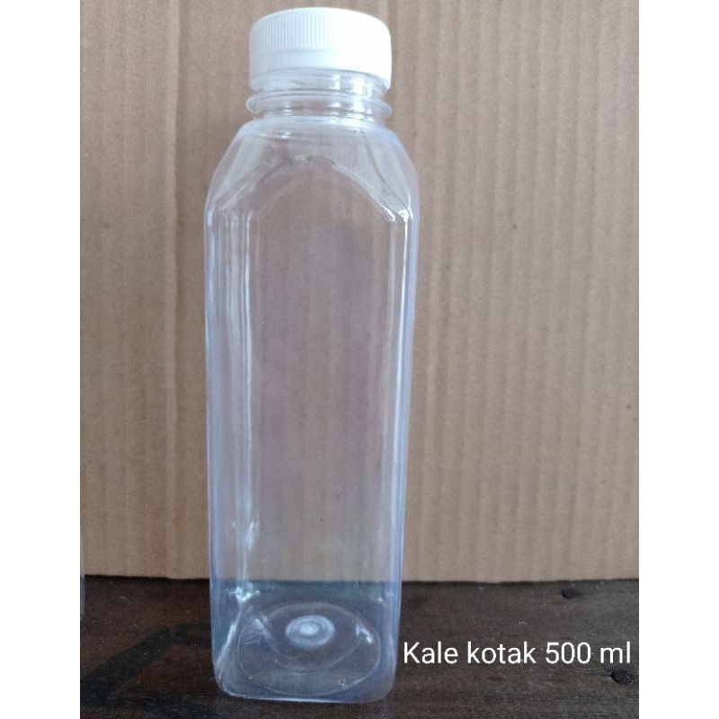 Jual kale kotak 500ml/botol plastik 500 ml madu /botol plastik 500 ml ...