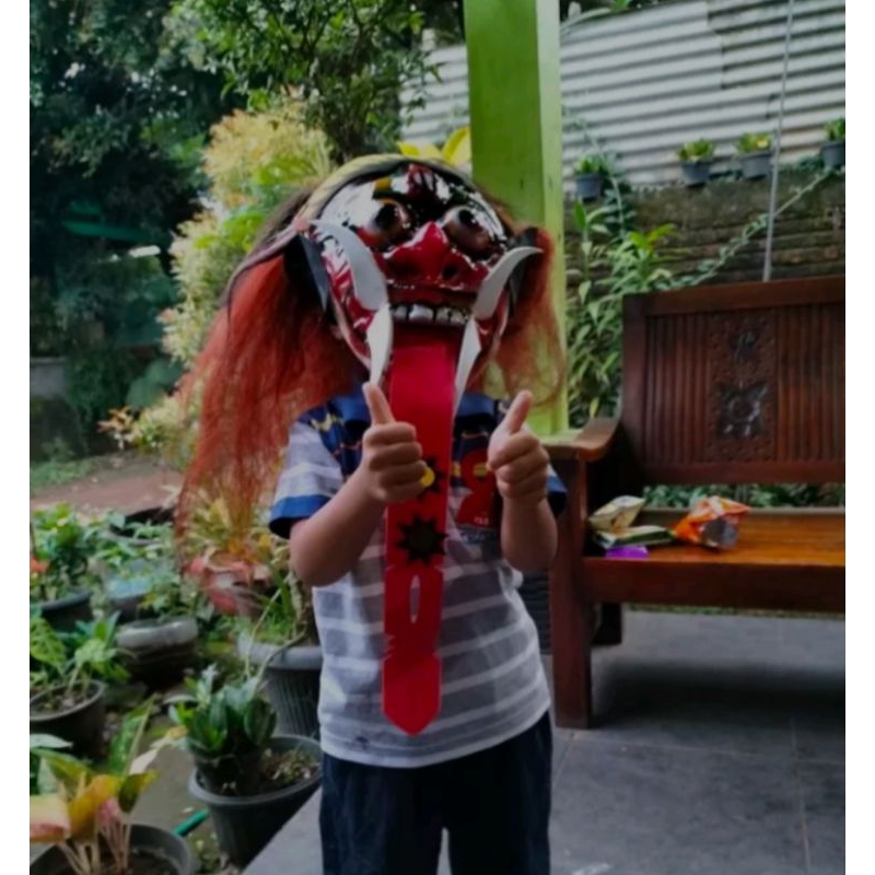 Jual Topeng bali topeng leak topeng rangda murah | Shopee Indonesia