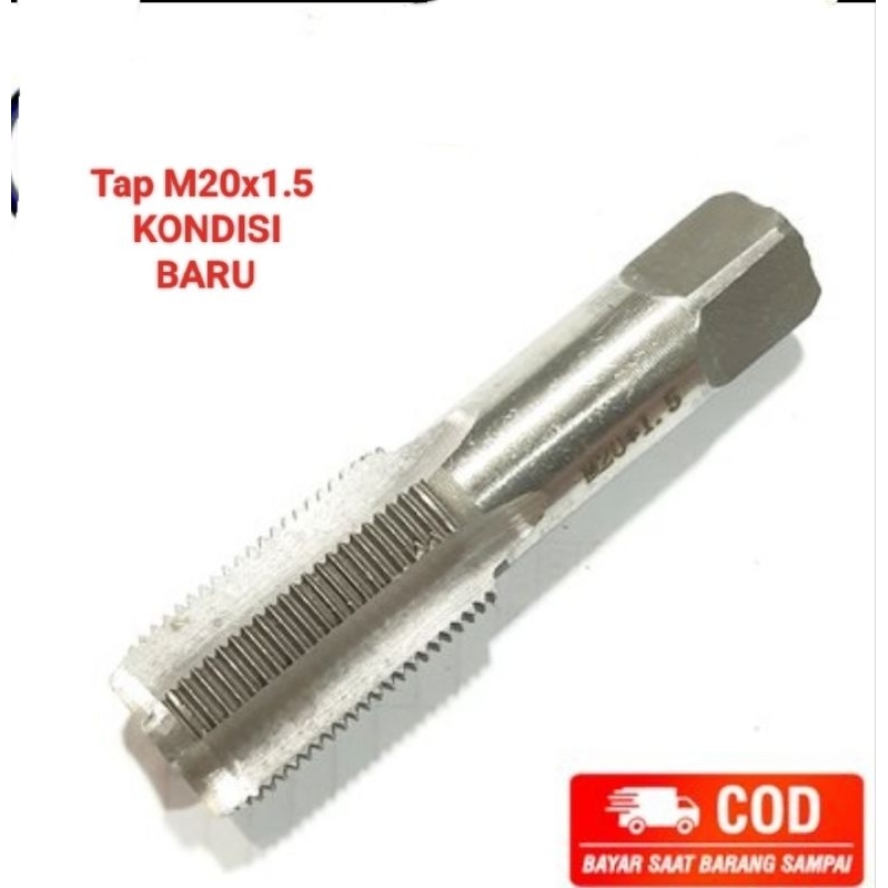 Jual tap hand tap m20x1.5 tap m20 drat halus bukan yamawa bor nachi hss ...