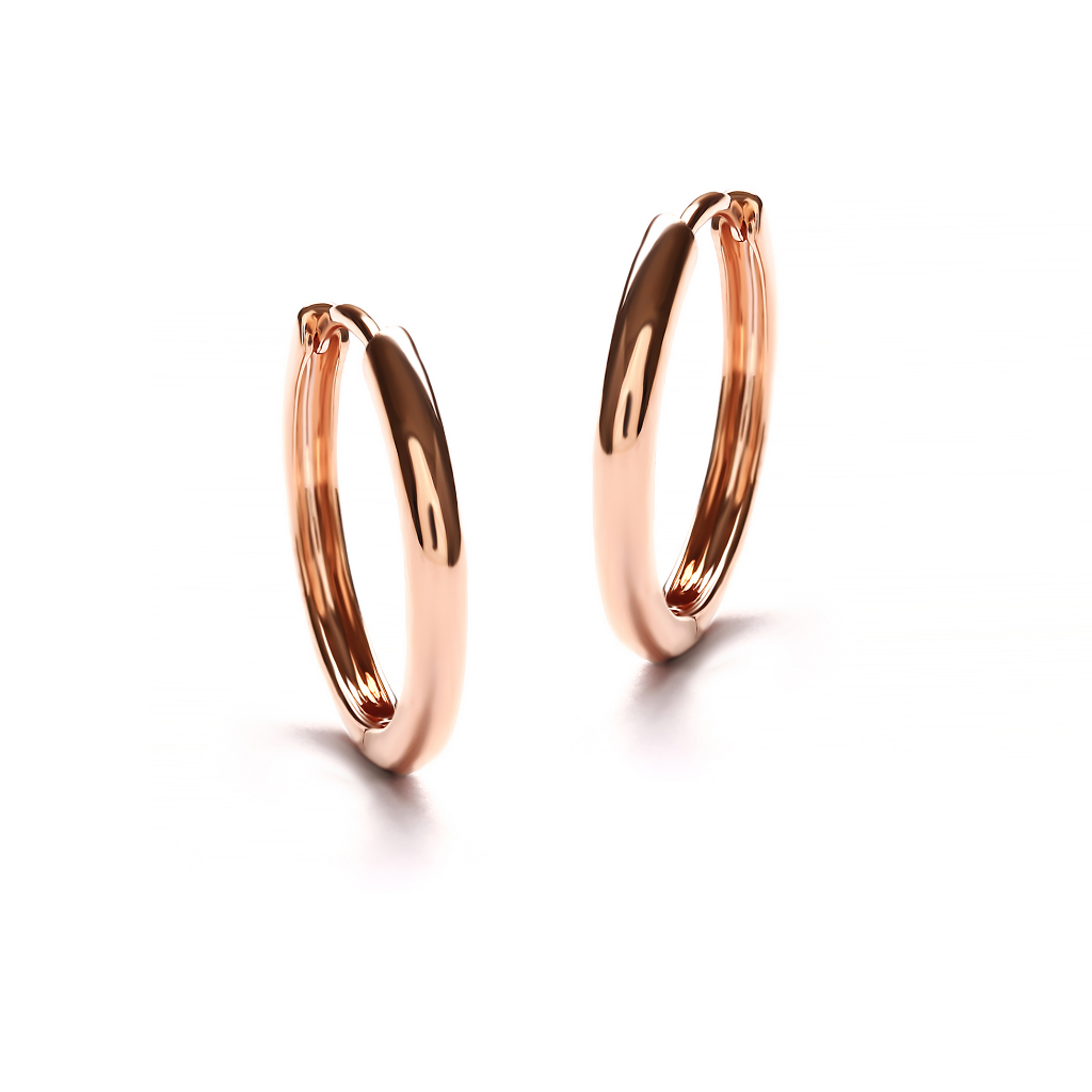 Jual Lino and sons - Anting Emas 18k (Round Gold Stud Earring) | Shopee ...