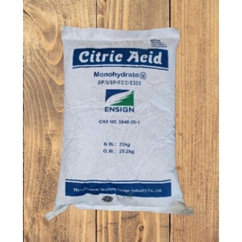 Jual Sitrun citric acid monohydrate asam sitrat food grade | Shopee ...