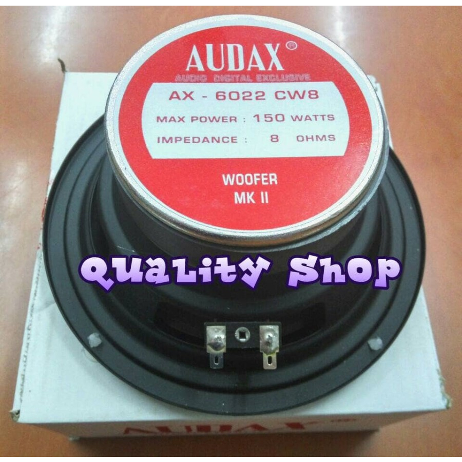 Jual Speaker Woofer 6" 6 Inch 6 In Audax Ax-6022 Cw8 Mkii Ax 6022 ...