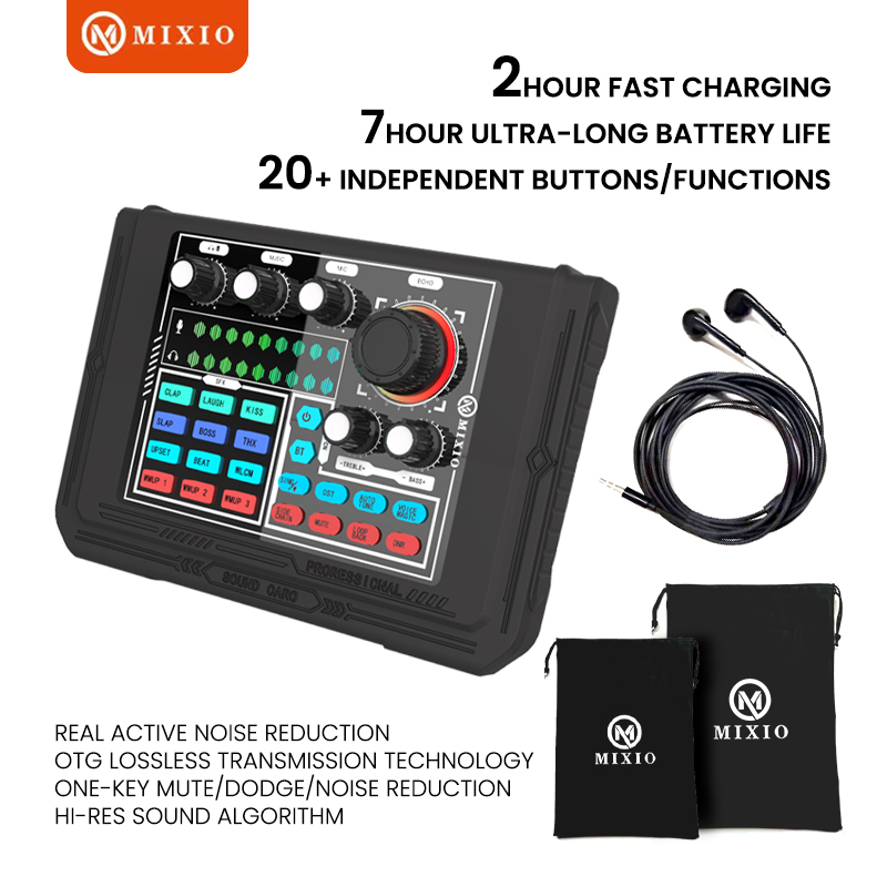 Jual MIXIO TL-32 Live Soundcard Live Audio Mixer Recording Karaoke ...