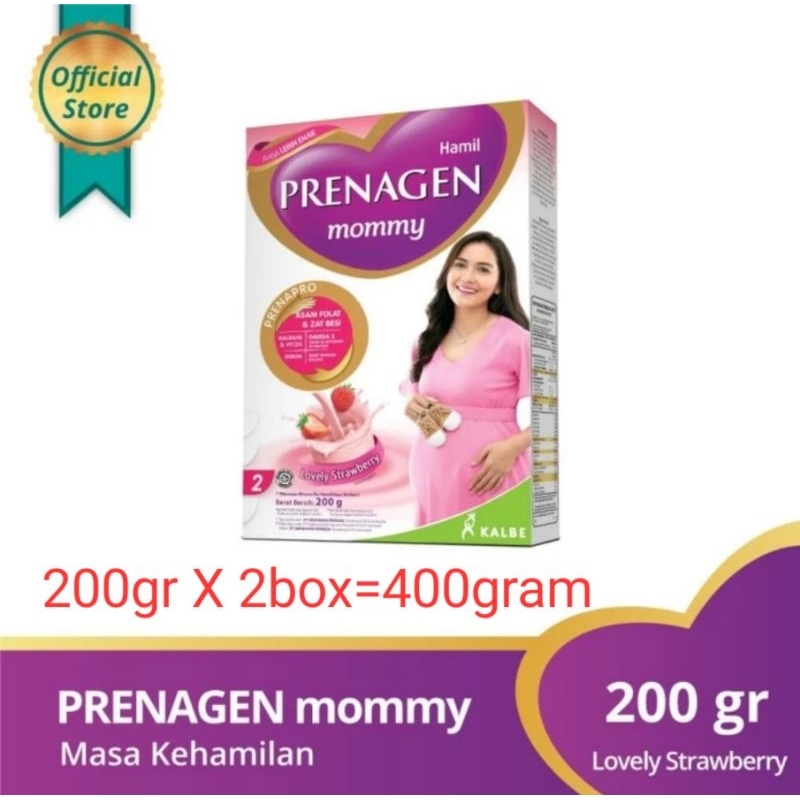 Jual PRENAGEN MOMMY IBU HAMIL COKLAT VANILA MOKA STRAWBERRY KACANG HIJAU 360 GR/MOCHA/CHOCOLATE ...