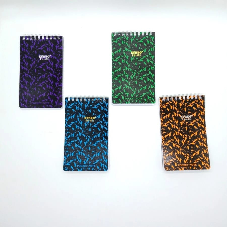 Jual Kenko Pocket Note Ukuran Mini Kecil / Notes Sprial Ring Book [ PN ...