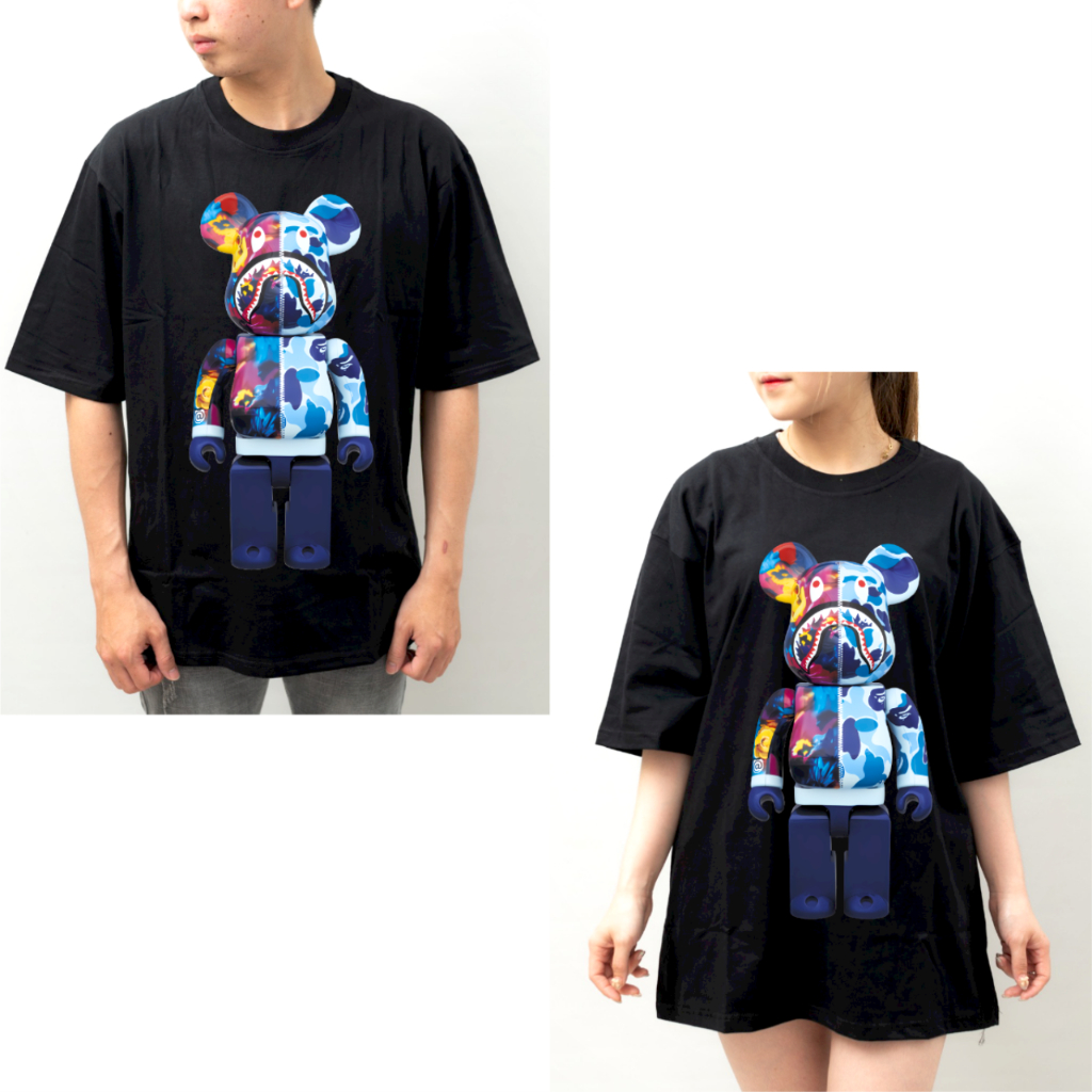 Jual VAHELLO Oversize BAPE COLORS Cotton Combed 20s ( Bahan Premium ...