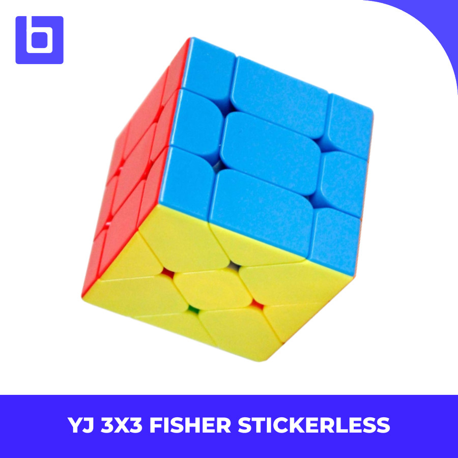 Jual Cube 3x3 YJ Yong Jun Fisher Cube 3x3 Stickerless | Shopee Indonesia